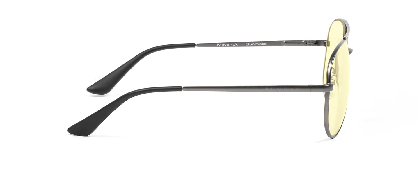 Aviator Blue Light Glasses | Maverick - GUNNAR